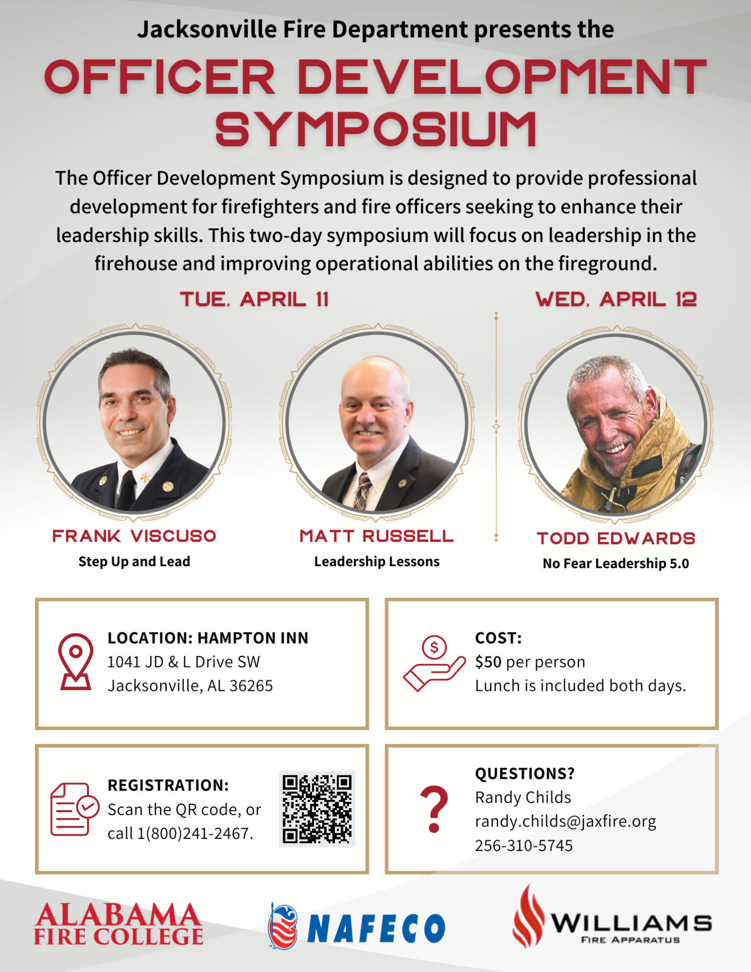 Officer Development Symposium (Jacksonville) - Alabama Fire College